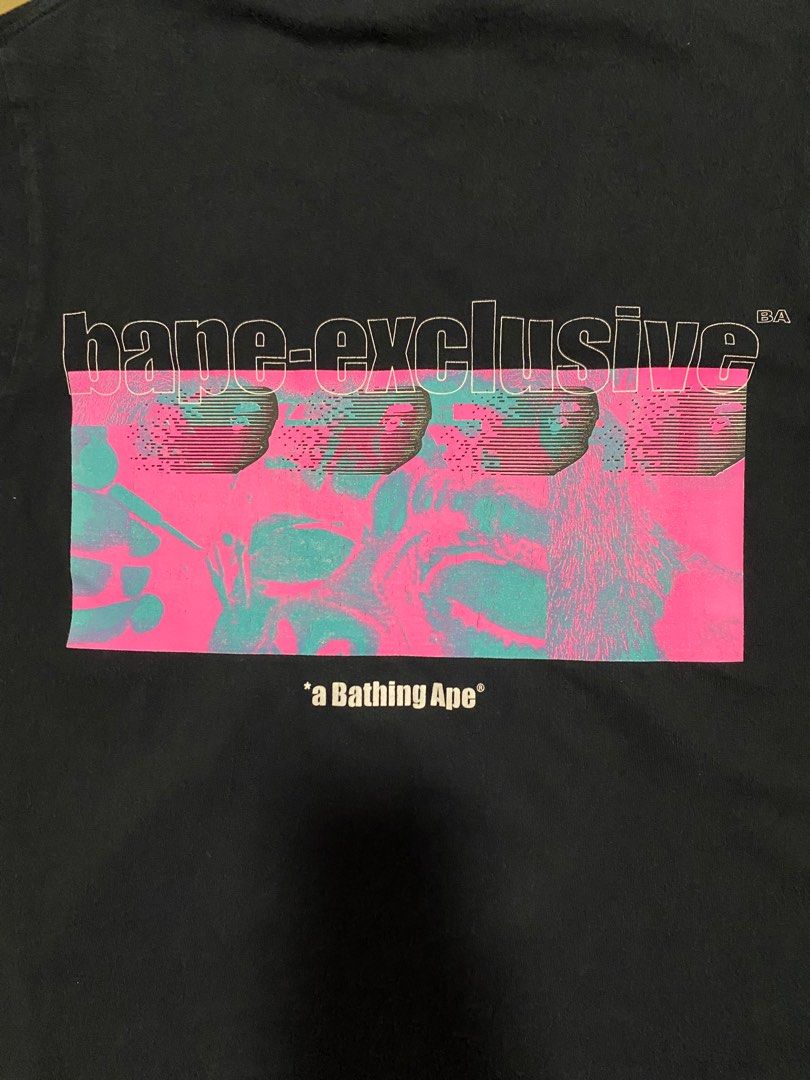 authentic japan a bathing ape bape exclusive tee, Men's Fashion, Tops ...