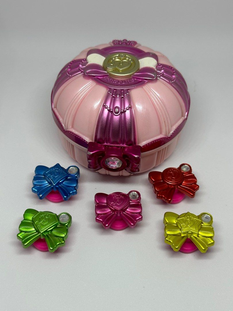 Authentic Pretty Cure Precure Smile Pact DX with Puff and Decoles ...