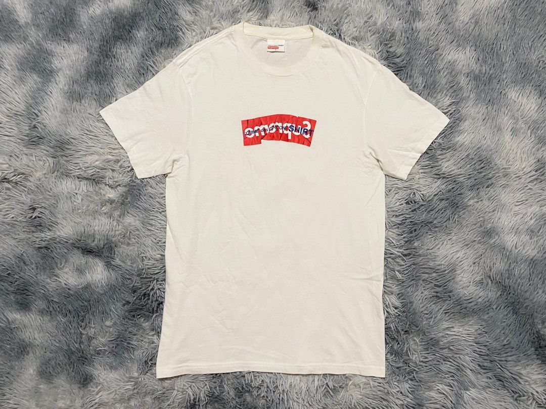 Authentic Supreme CDG Box logo on Carousell