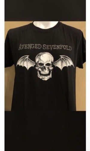 Avenged Sevenfold AX7 T-shirt, Men's Fashion, Tops & Sets, Tshirts ...