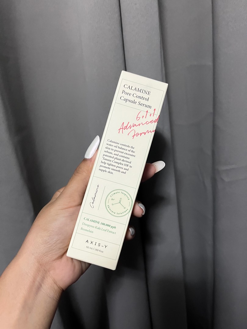AXIS-Y Calamine Pore Control Capsule Serum 50ml, Beauty & Personal Care ...