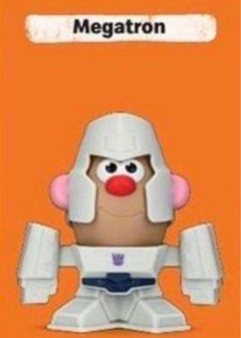 Mcd Potato Head Transformers Megatron, Hobbies & Toys, Toys & Games on ...