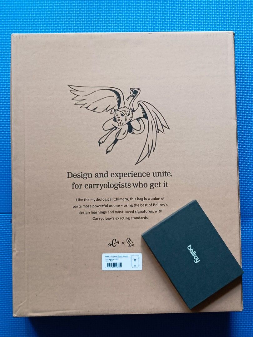 Bellroy X Carryology Chimera Backpack and Slim Sleeve Set, Men's ...