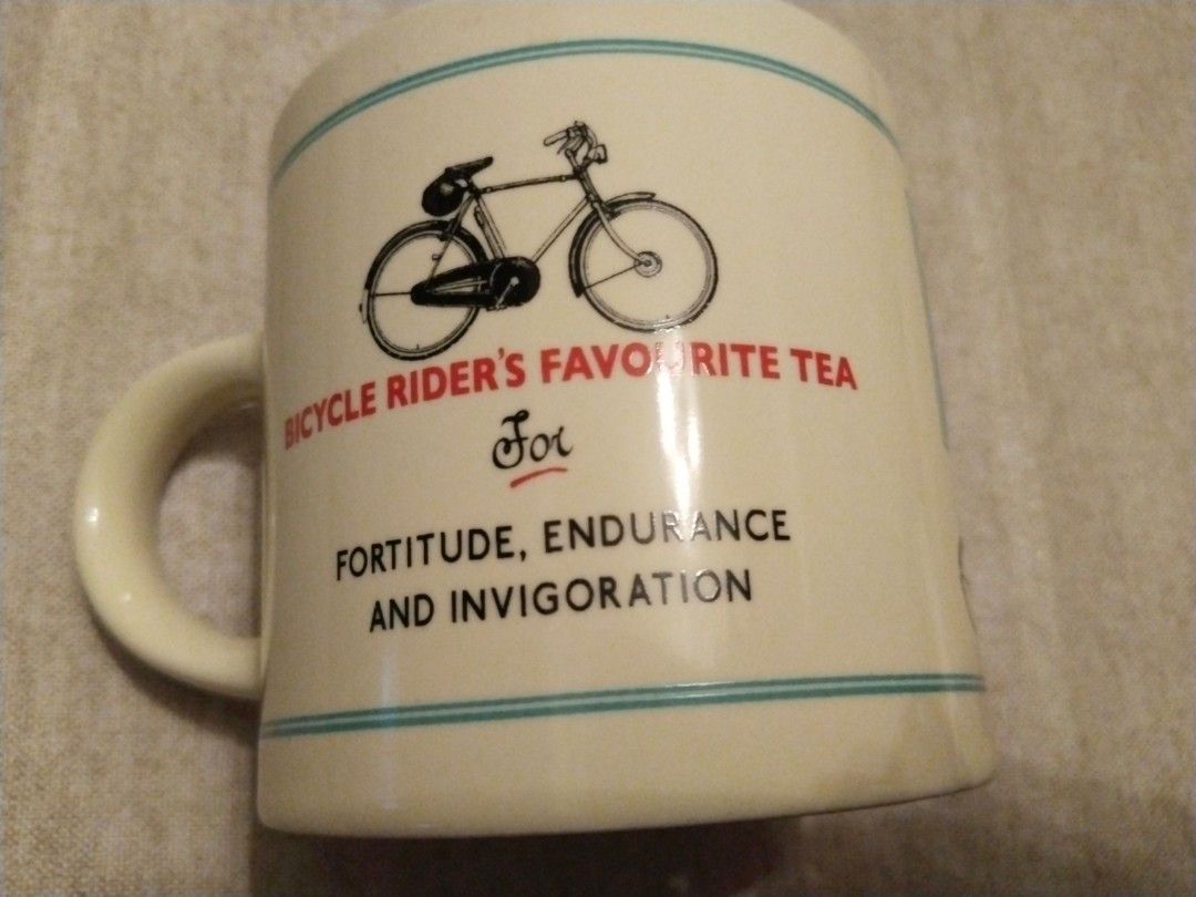 Bicycle Rider's Tea Cup, Furniture & Home Living, Kitchenware ...