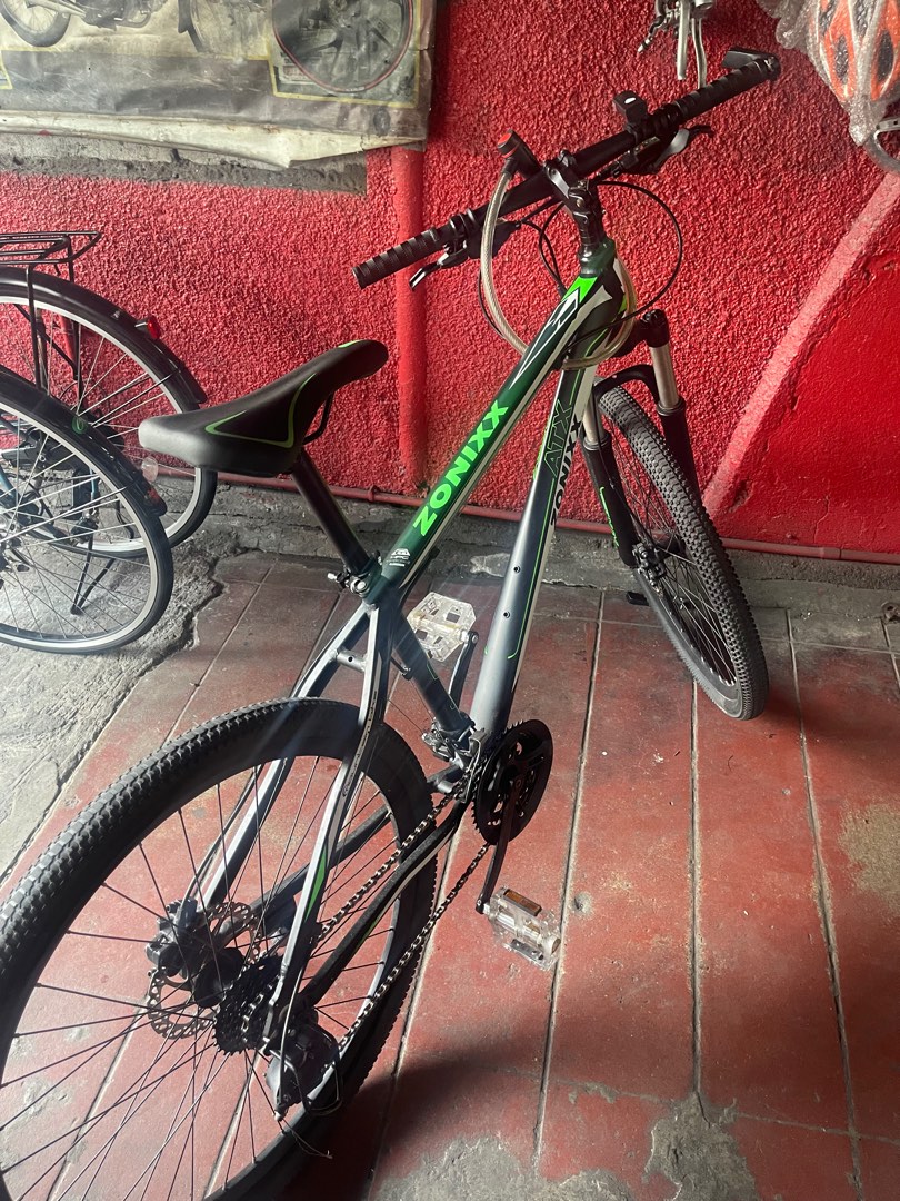 Black and Green ZONIXX ATX 27.5 Bike, Sports Equipment, Bicycles ...