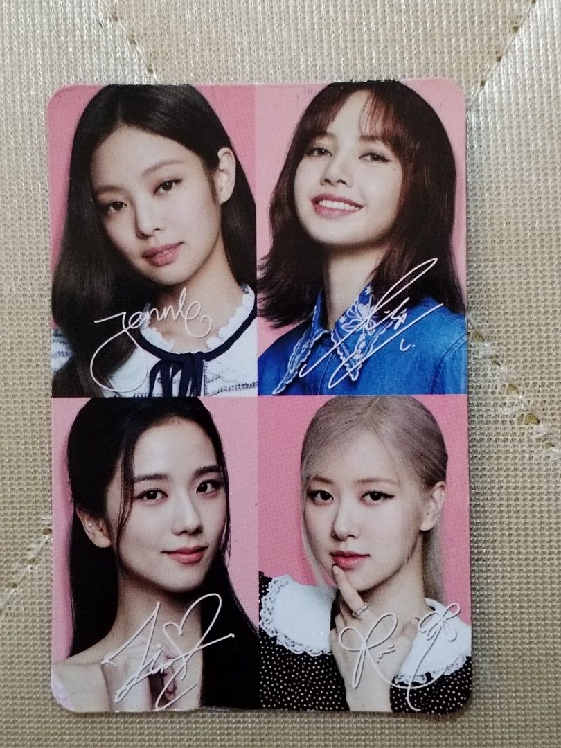 Blackpink Cards, Hobbies & Toys, Collectibles & Memorabilia, K-Wave on ...