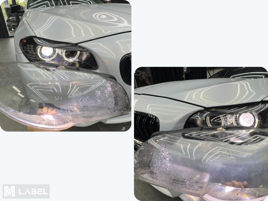 BMW F10 - New Headlight Lens Cover Replacement, Car Accessories, Car ...