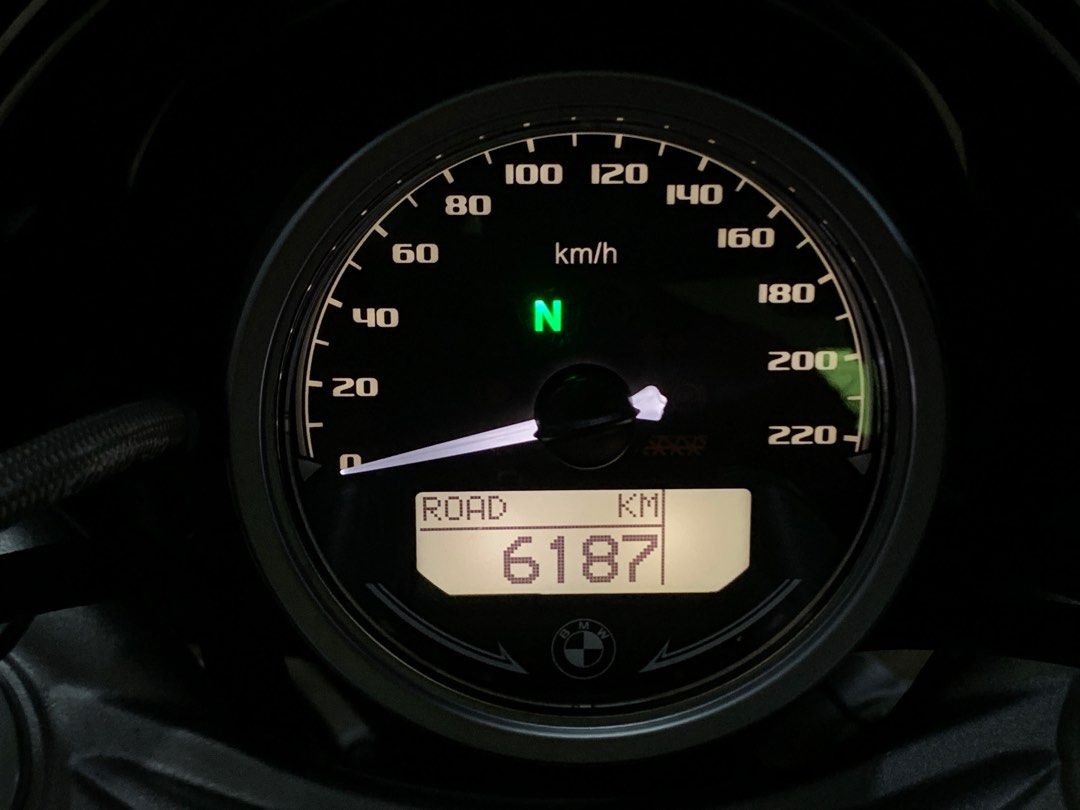 BMW R NineT Urban G/S Option 719 Black Storm Metallic/ Racing Red Color. One Mature Owner ...