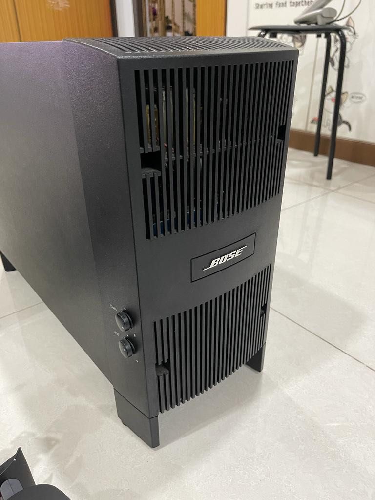 Bose Acoustimass 6 Series with Yamaha AVENTAGE RX-A840, Audio, Soundbars, Speakers & Amplifiers ...