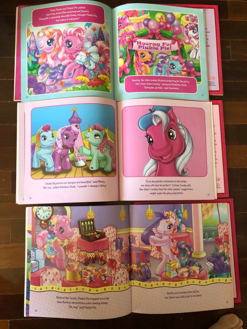 Box set 6 My Little Pony books, Hobbies & Toys, Books & Magazines ...