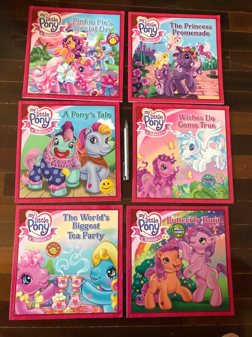 Box set 6 My Little Pony books, Hobbies & Toys, Books & Magazines ...