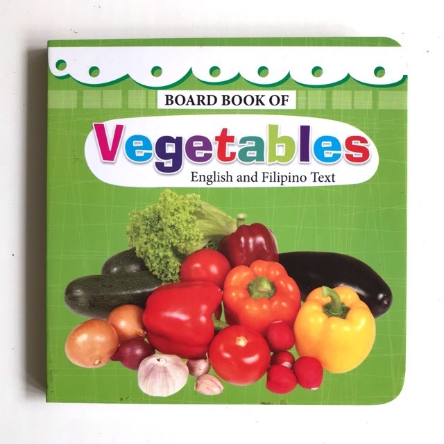 Brand New: Board Book of Vegetables - English and Filipino Text ...