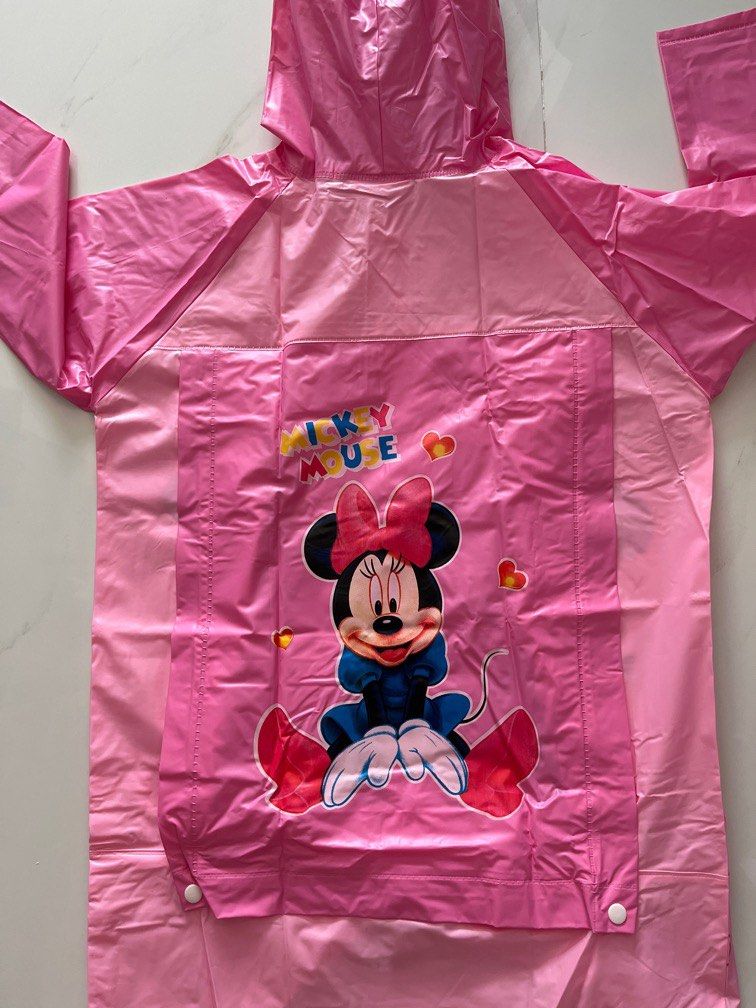 Brand new Minnie Mouse rain coat, Babies & Kids, Babies & Kids Fashion on Carousell