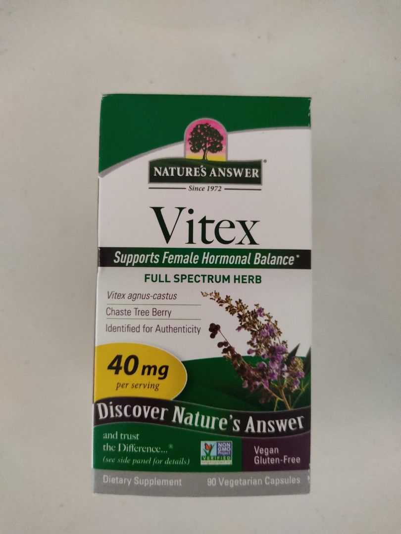 Brand New Vitex 40mg, Health & Nutrition, Health Supplements, Vitamins ...