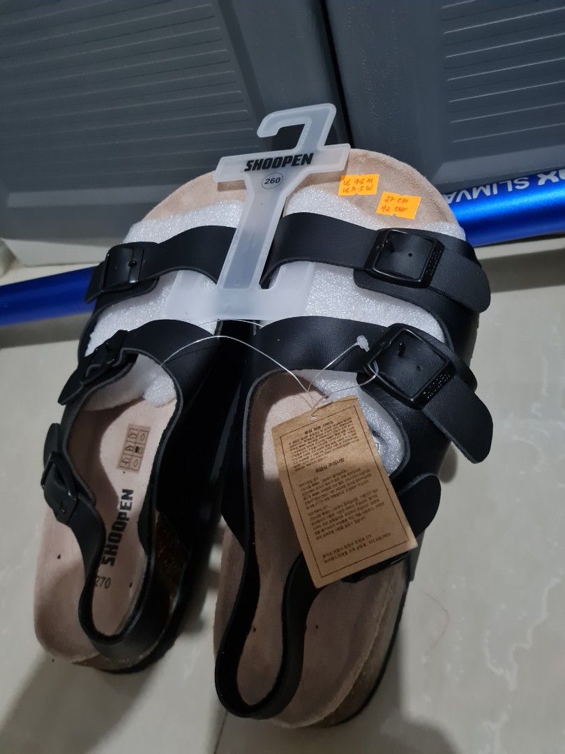 Brand New with tag Shoopen sandals for men and women on Carousell