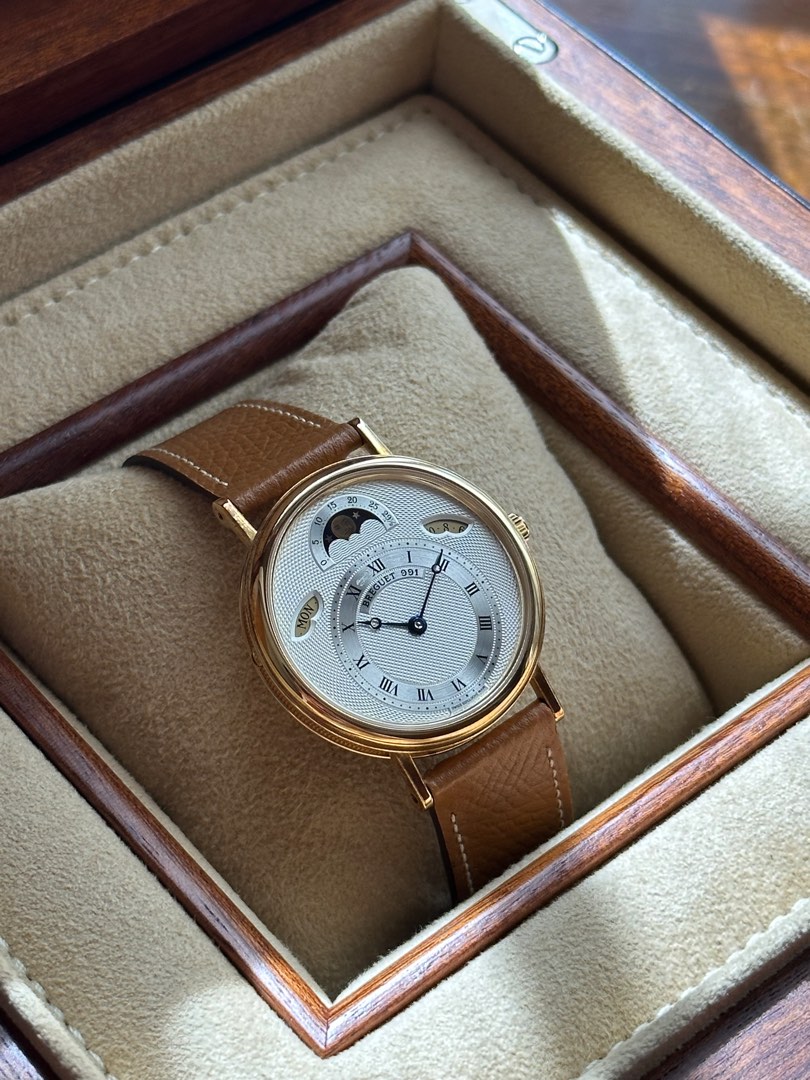 Breguet 3330 Classique Day Date Moonphase, Luxury, Watches on Carousell