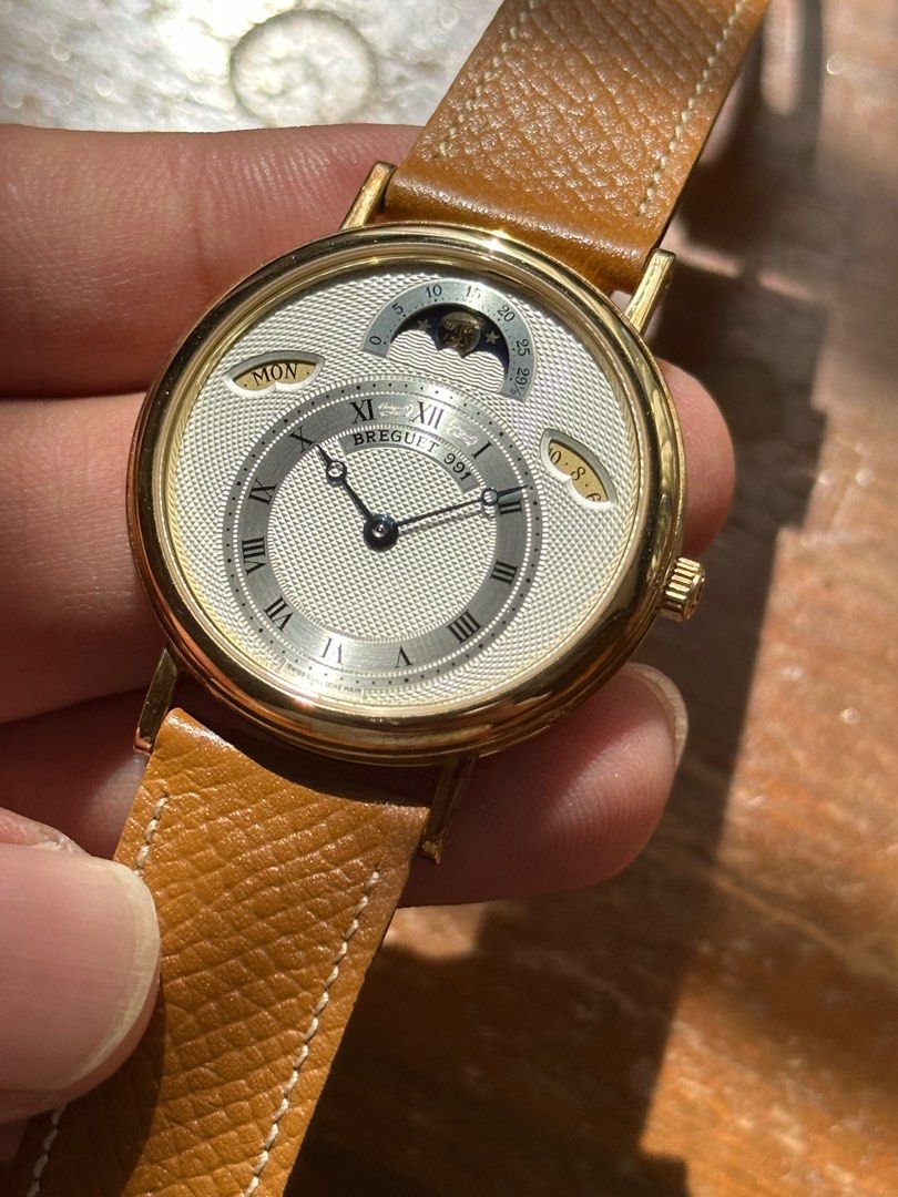 Breguet 3330 Classique Day Date Moonphase, Luxury, Watches on Carousell