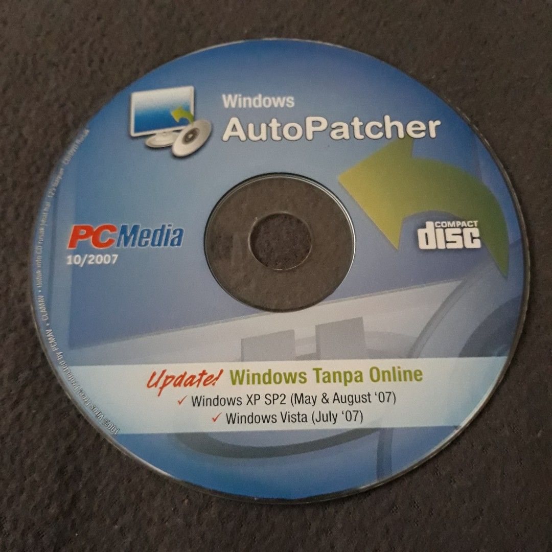 Buku Trik & Tip Windows XP, CD Tutorial & CD Auto Patch Win XP SP2 ...