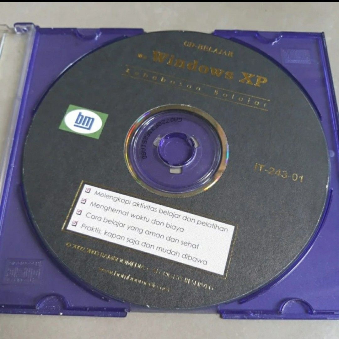 Buku Trik & Tip Windows XP, CD Tutorial & CD Auto Patch Win XP SP2, Buku & Alat Tulis, Buku di ...