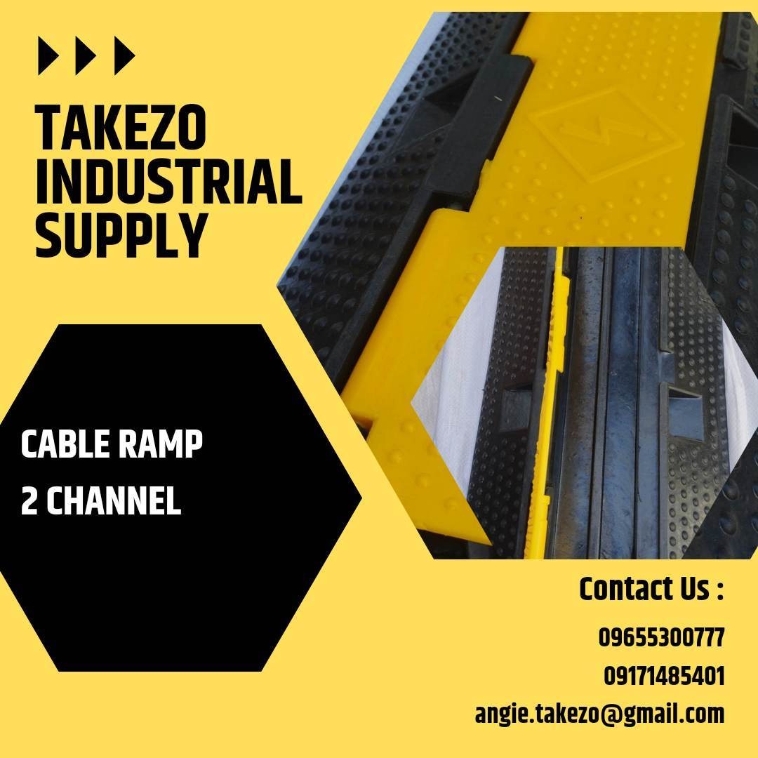 Cable Ramp (2 Channel), Commercial & Industrial, Construction Tools ...