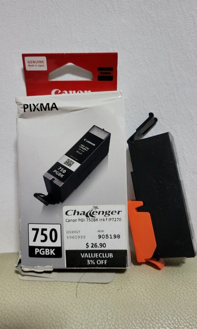 Canon Pixma Black Ink Computers Tech Printers Scanners Copiers On Carousell
