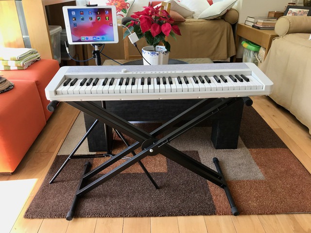 Casiotone CT-S1 Complete with Bluetooth Midi Adapter /Sustain Pedal ...