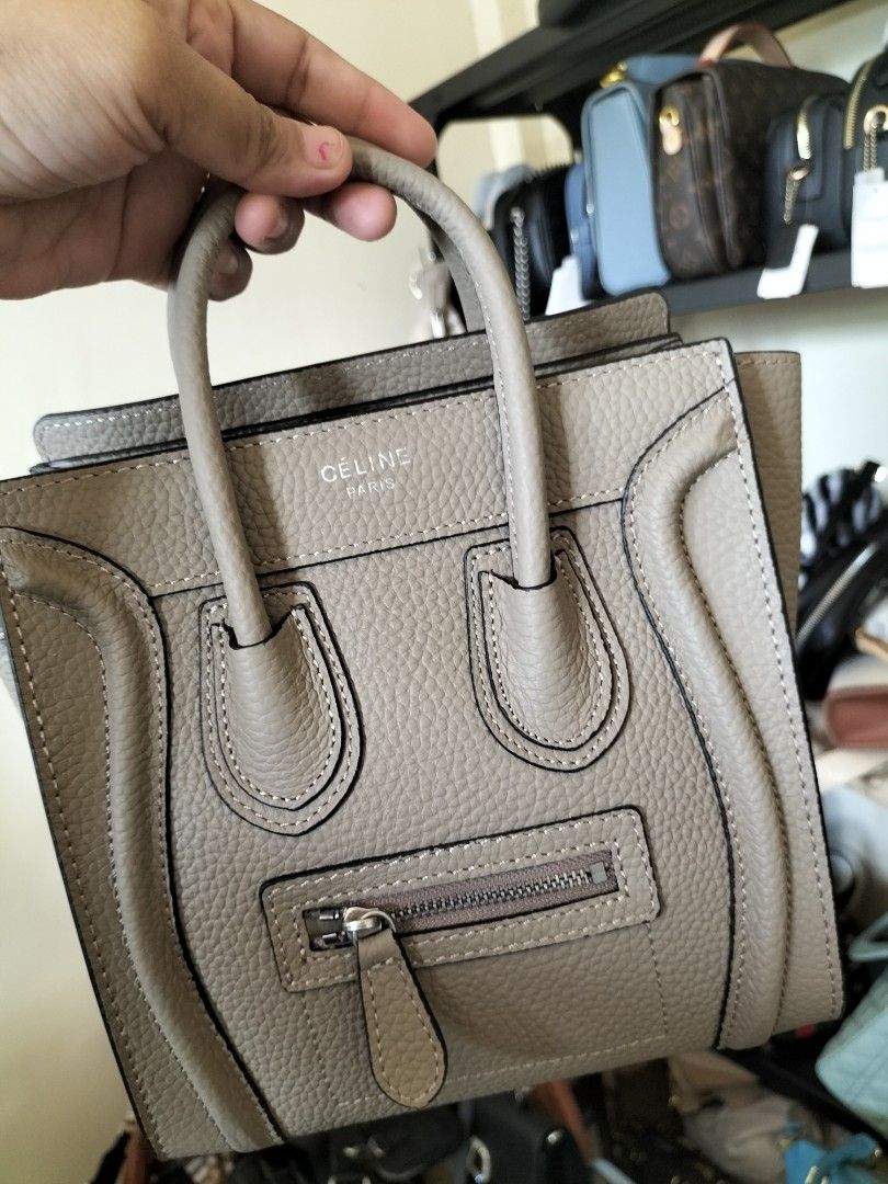 Celine nano luggage, Luxury, Bags & Wallets on Carousell