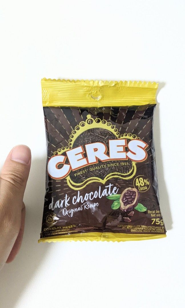 CERES Chocolate Rice Sprinkle [Dark 75g], Food & Drinks, Packaged ...