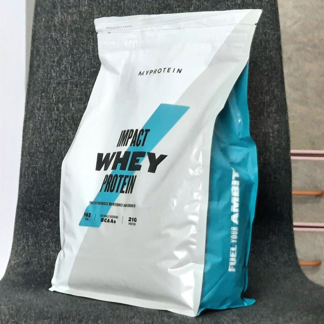[CHEAPEST] 2.5 kg MyProtein Impact Whey Protein Powder, Health ...