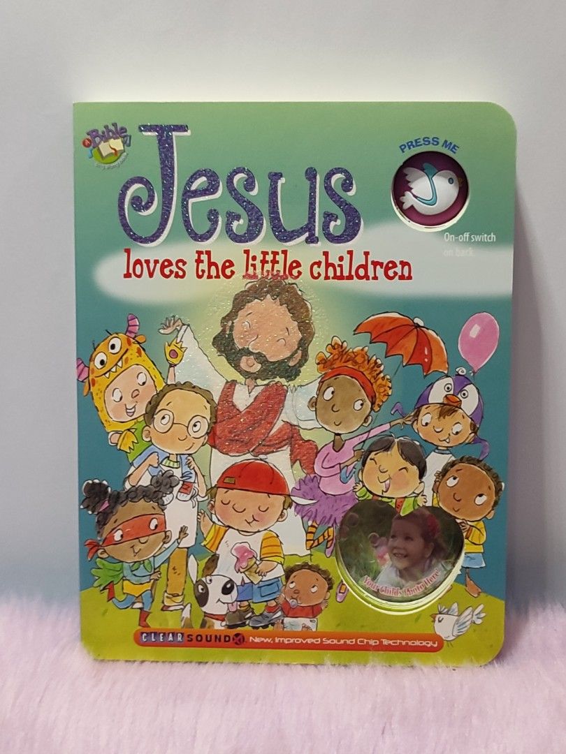 Children's Bible Book Jesus Loves The Little Children Soundbook on ...