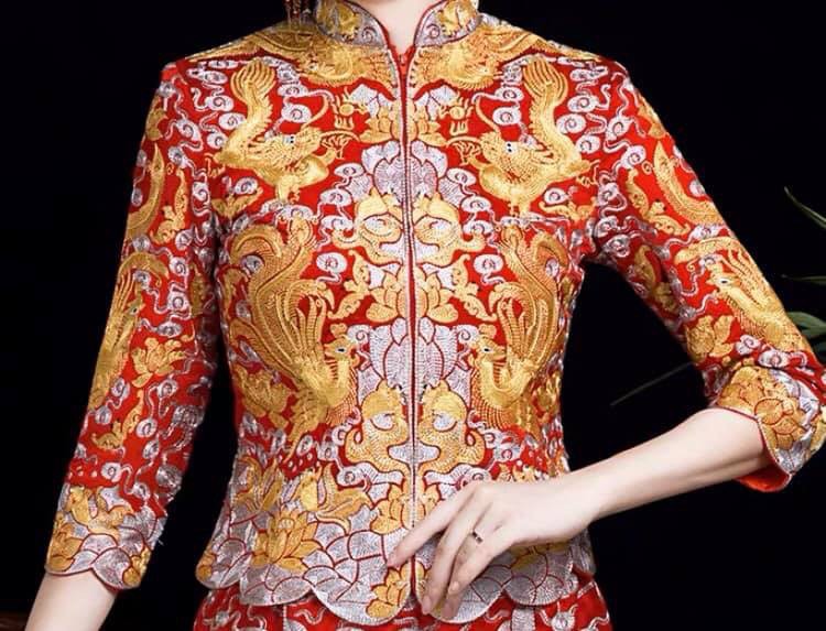 Chinese kua, Women's Fashion, Dresses & Sets, Traditional & Ethnic wear ...