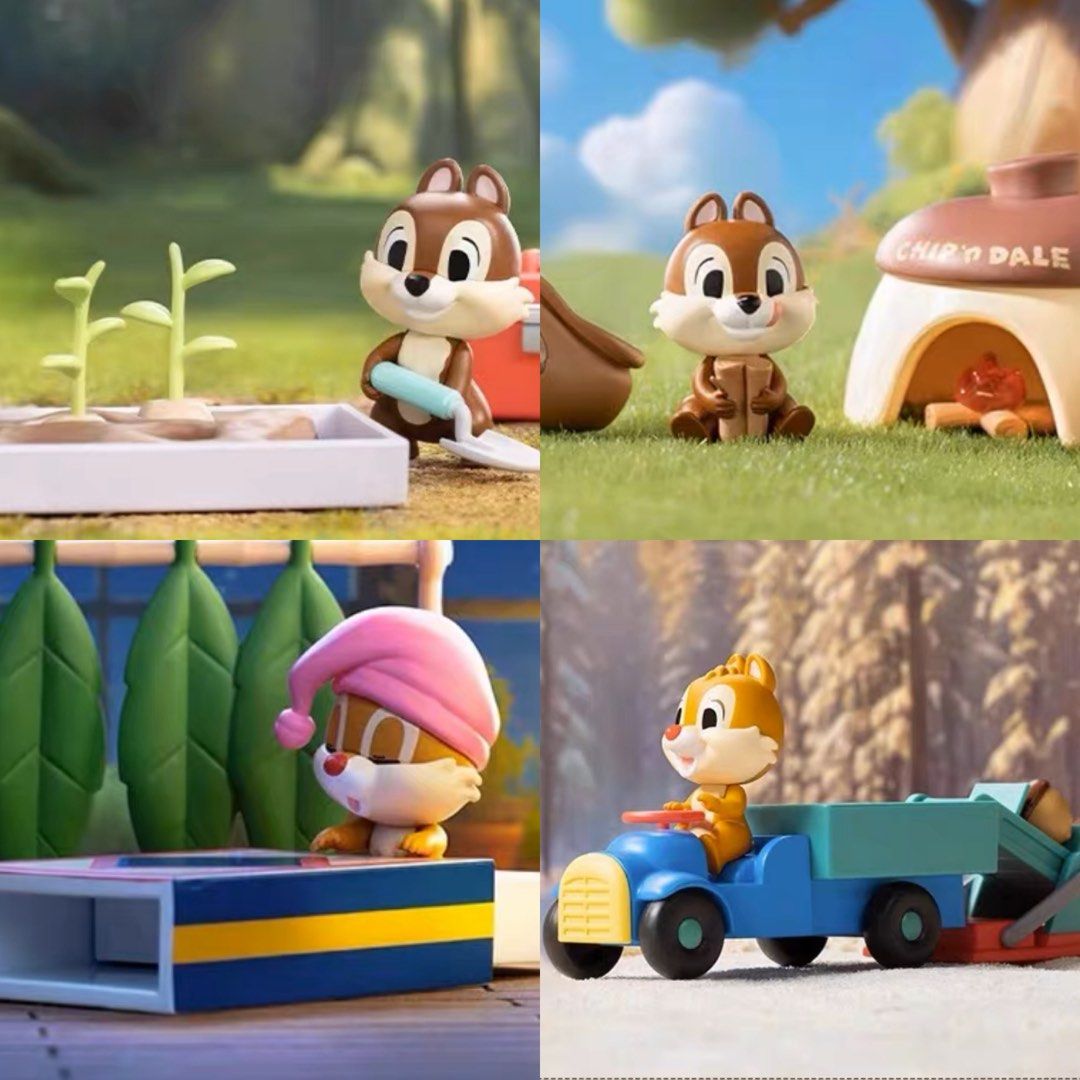 Chip and Dale daily POPMART / FULL SET / SINGLE BLIND BOX / ABLE TO ...