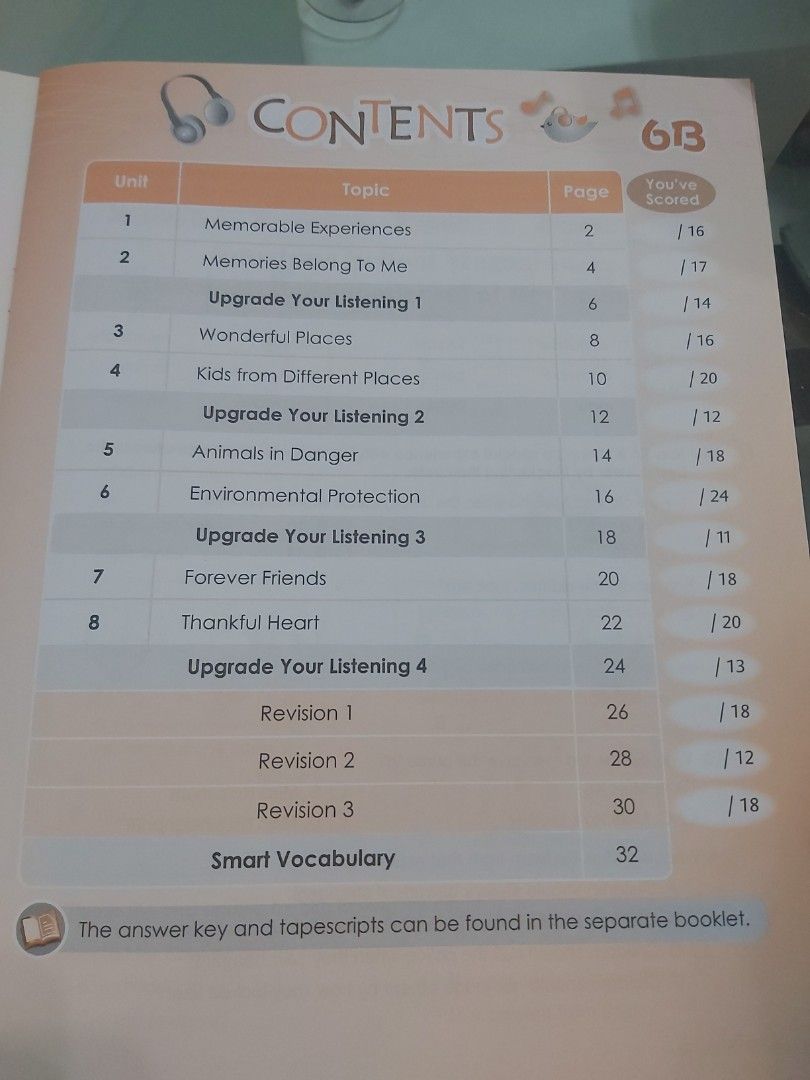 Classroom Champion Primary Listening 6B, 興趣及遊戲, 書本 & 文具, 教科書 - Carousell