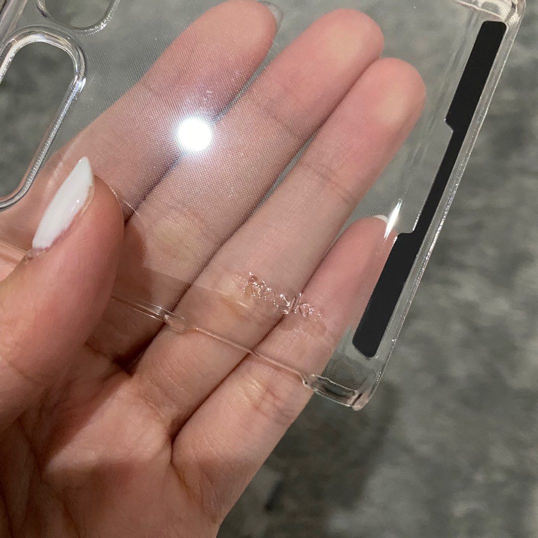 Clear Case Casing Samsung Slim Galaxy Z Flip Z Flip G Ringke Hardcase Original Telepon