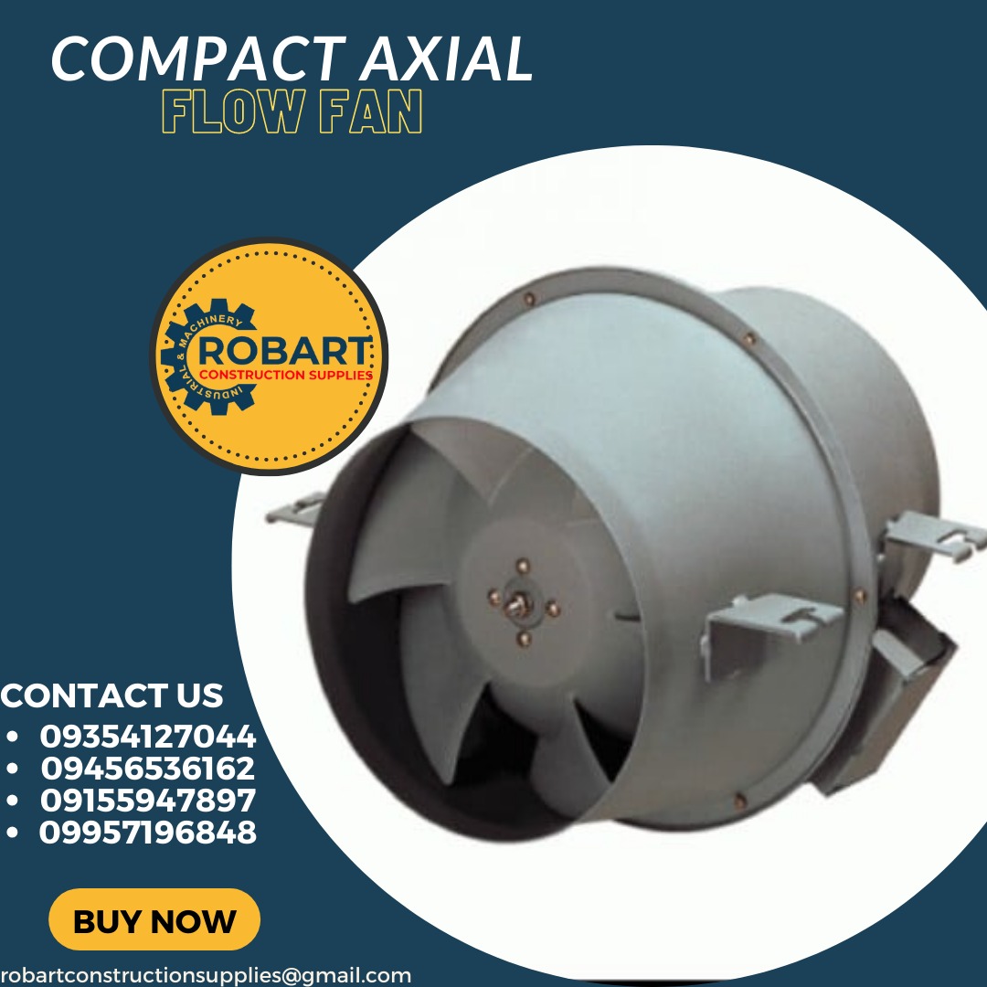Compact Axial Flow Fan, Commercial & Industrial, Construction Tools & Equipment on Carousell