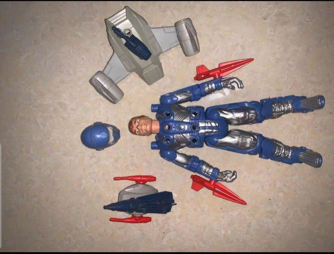 Complete Figure. Rare Vintage Kenner 1986. The Centurions. (1) Jake ...