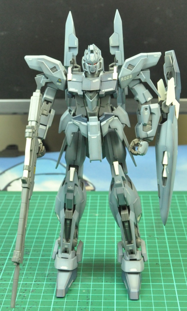 COMPLETED KIT - 1/100 MG MSN-001A1 Delta Plus, Hobbies & Toys, Toys ...