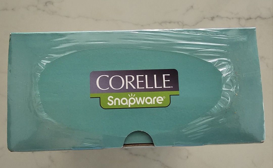 Corelle Snapware 1L White, Furniture & Home Living, Kitchenware ...