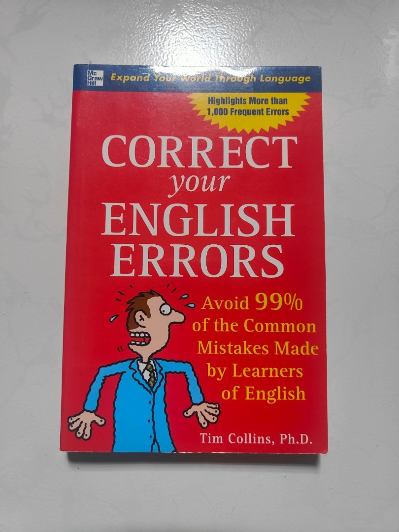 Correct Your English Errors by Tim Collins, PhD - Master English Grammar with Confidence ...