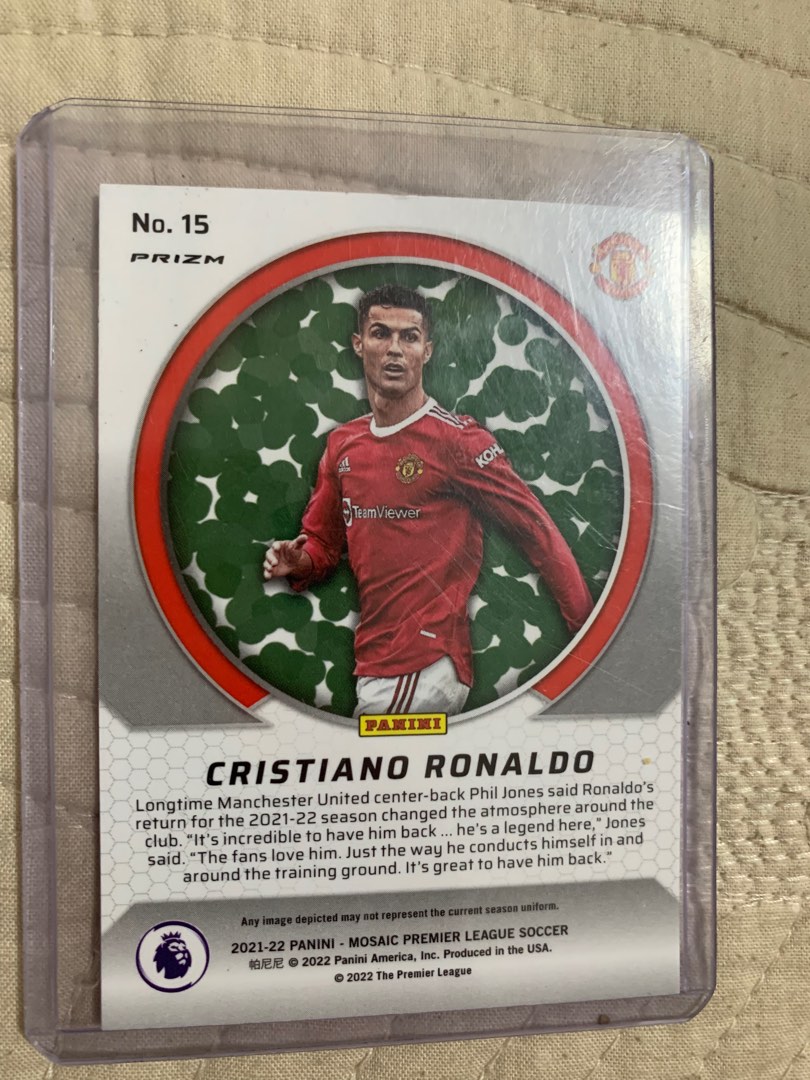 Cristiano Ronaldo football card, Hobbies & Toys, Toys & Games on Carousell