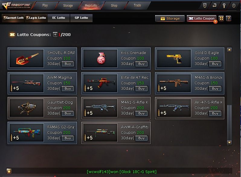 CrossFire PH Fresh Account with 5 VIP + Rare Weapons, Video Gaming ...
