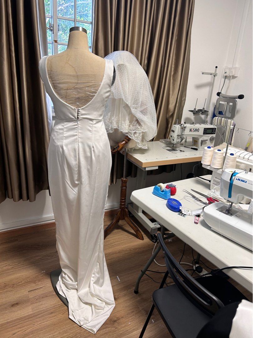 Premium Bespoke/Tailor Modern Baju Nikah wedding/Solemnization, Women's ...