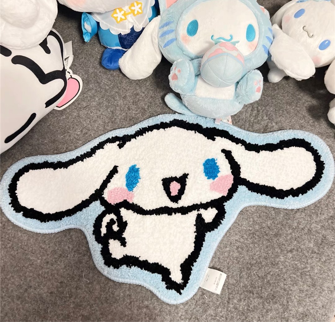 Custom Sanrio Cinnamoroll Tufted Rug, Hobbies & Toys, Stationery ...