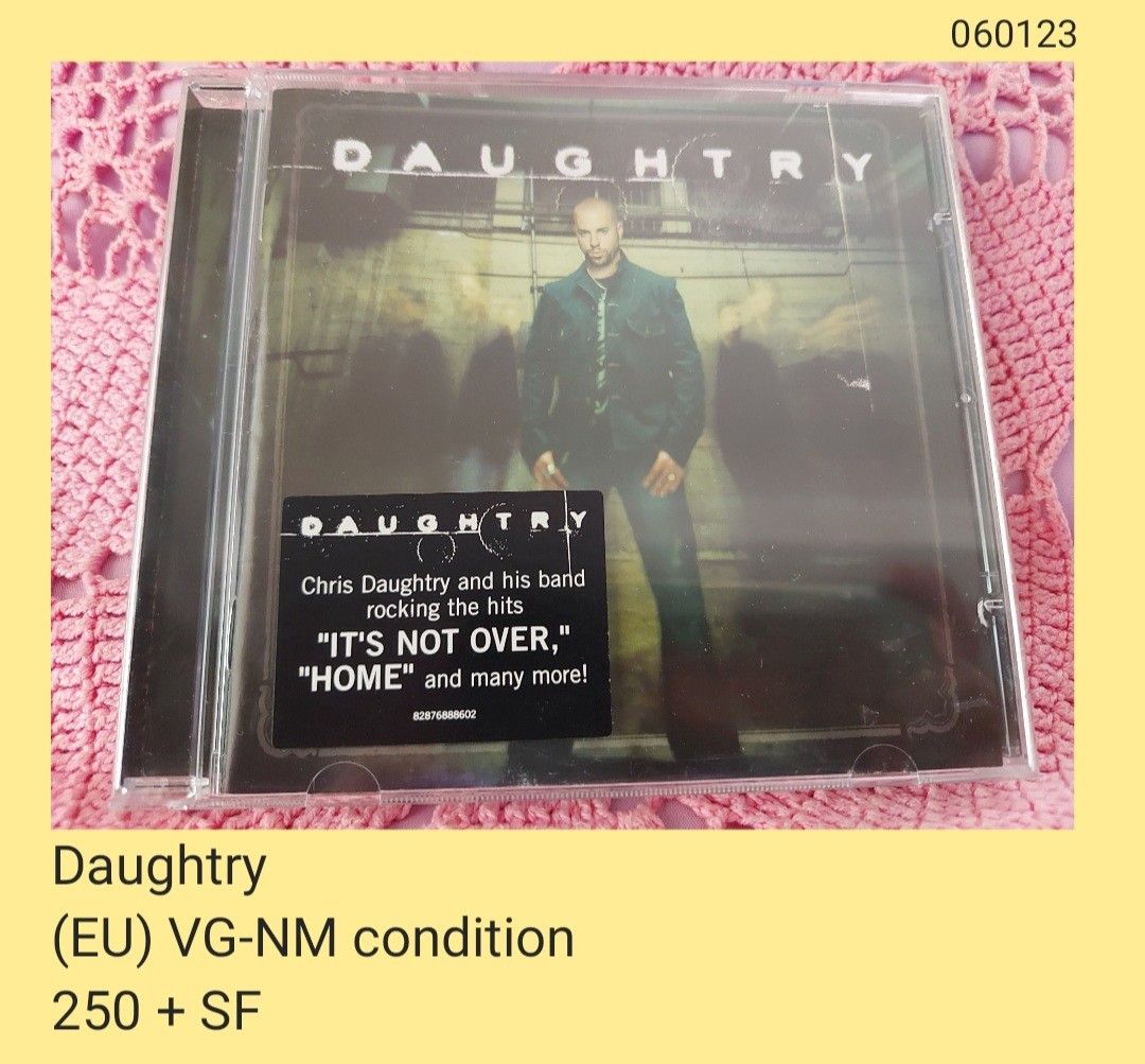 Daughtry CD (unsealed), Hobbies & Toys, Music & Media, CDs & DVDs on Carousell