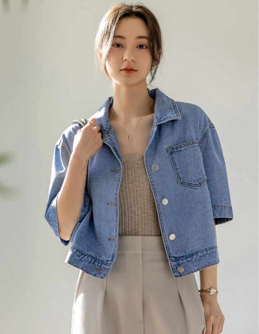 Dazy Denim Jacket, Women's Fashion, Coats, Jackets and Outerwear on ...
