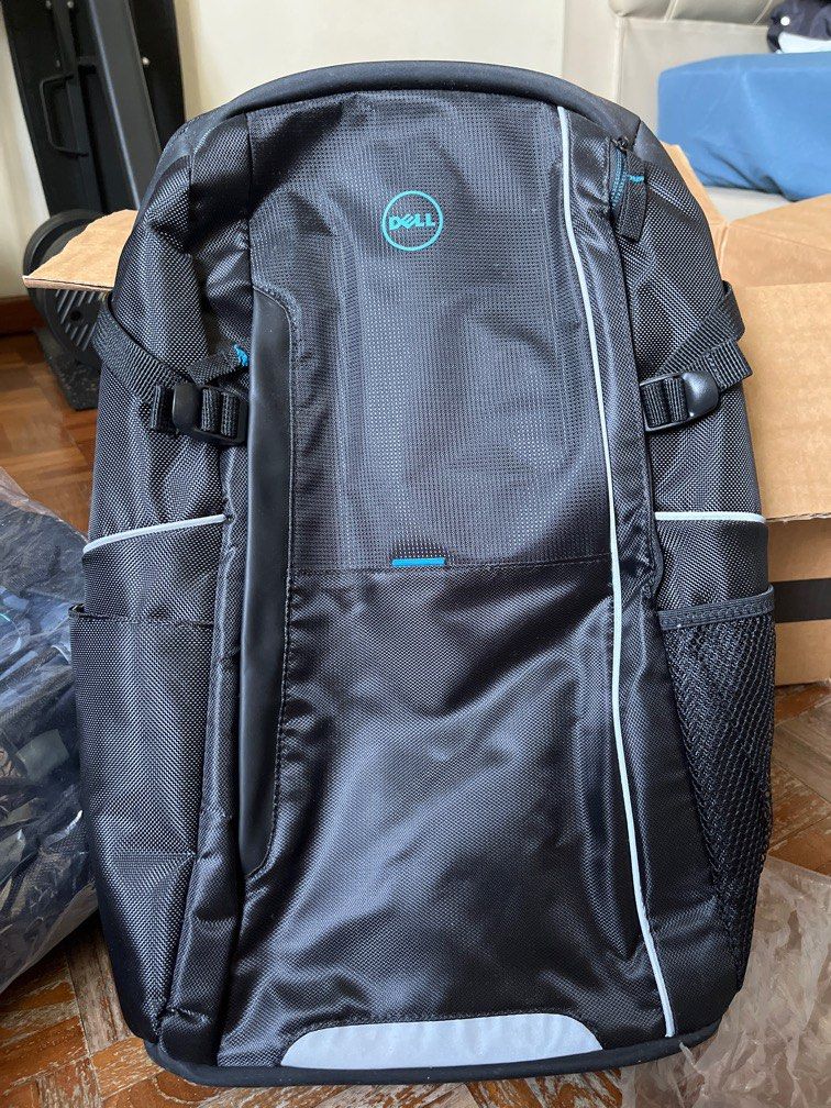 DELL black bagpack, Men's Fashion, Bags, Backpacks on Carousell