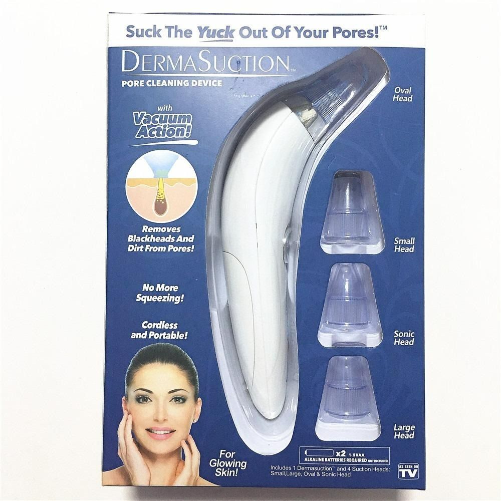 DERMA SUCTION - Pore Cleaning Device & Blackhead Removing Machine With ...