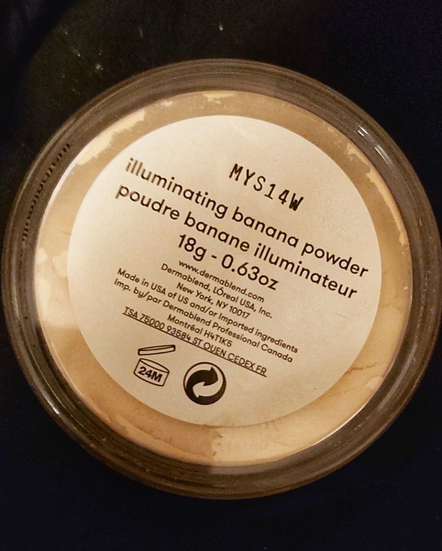 Dermablend Illuminating Banana Powder on Carousell
