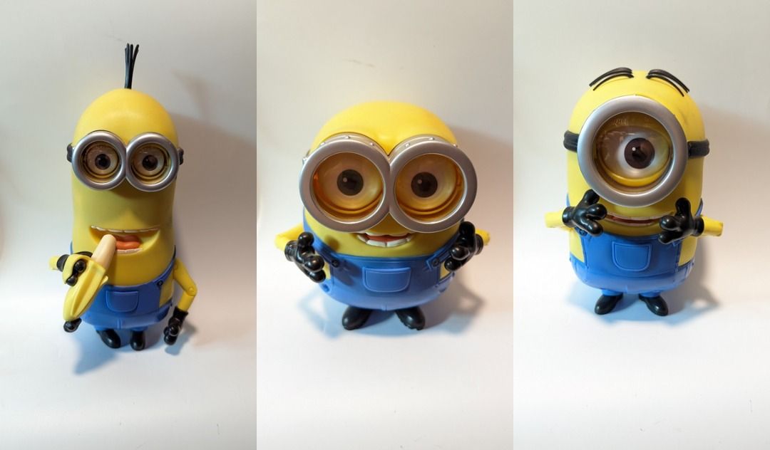 Despicable Me 2 Talking MINIONs DAVE BOB STUART 55 Phrases/SFX ...