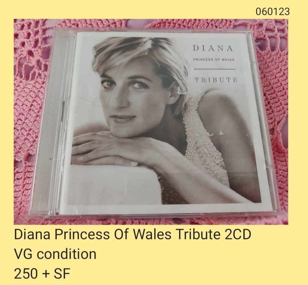 Diana Princess Of Wales Tribute CD (unsealed), Hobbies & Toys, Music & Media, CDs & DVDs on ...